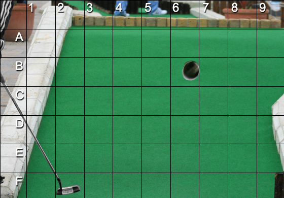 Winner of the Spot the Ball Crazy Golf style mini golf competition ...