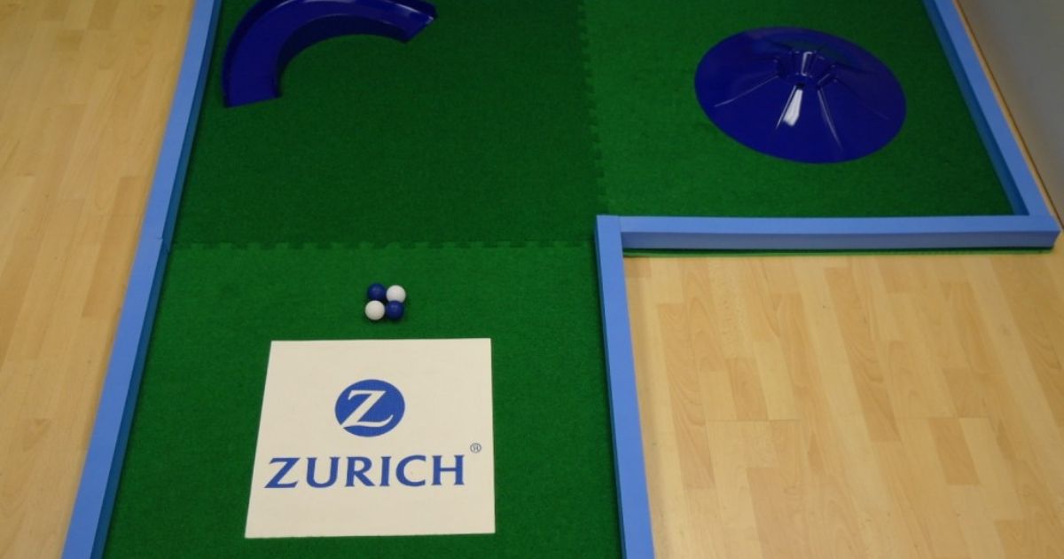 Zurich Offices get golfing for the Open | Crazy Golf Blog
